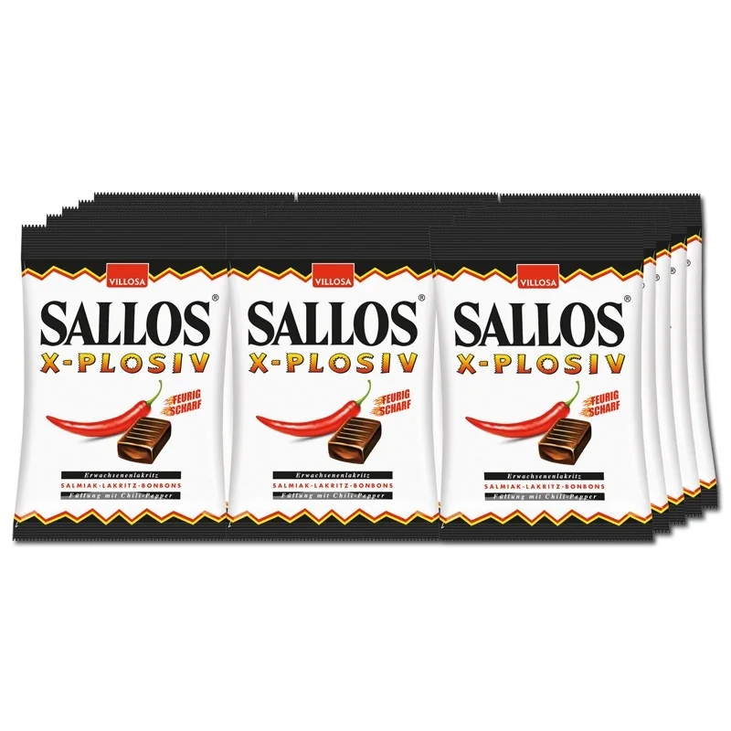 Sallos X-Plosiv drop grootverpakking snel bestellen bij CandyXL.com
