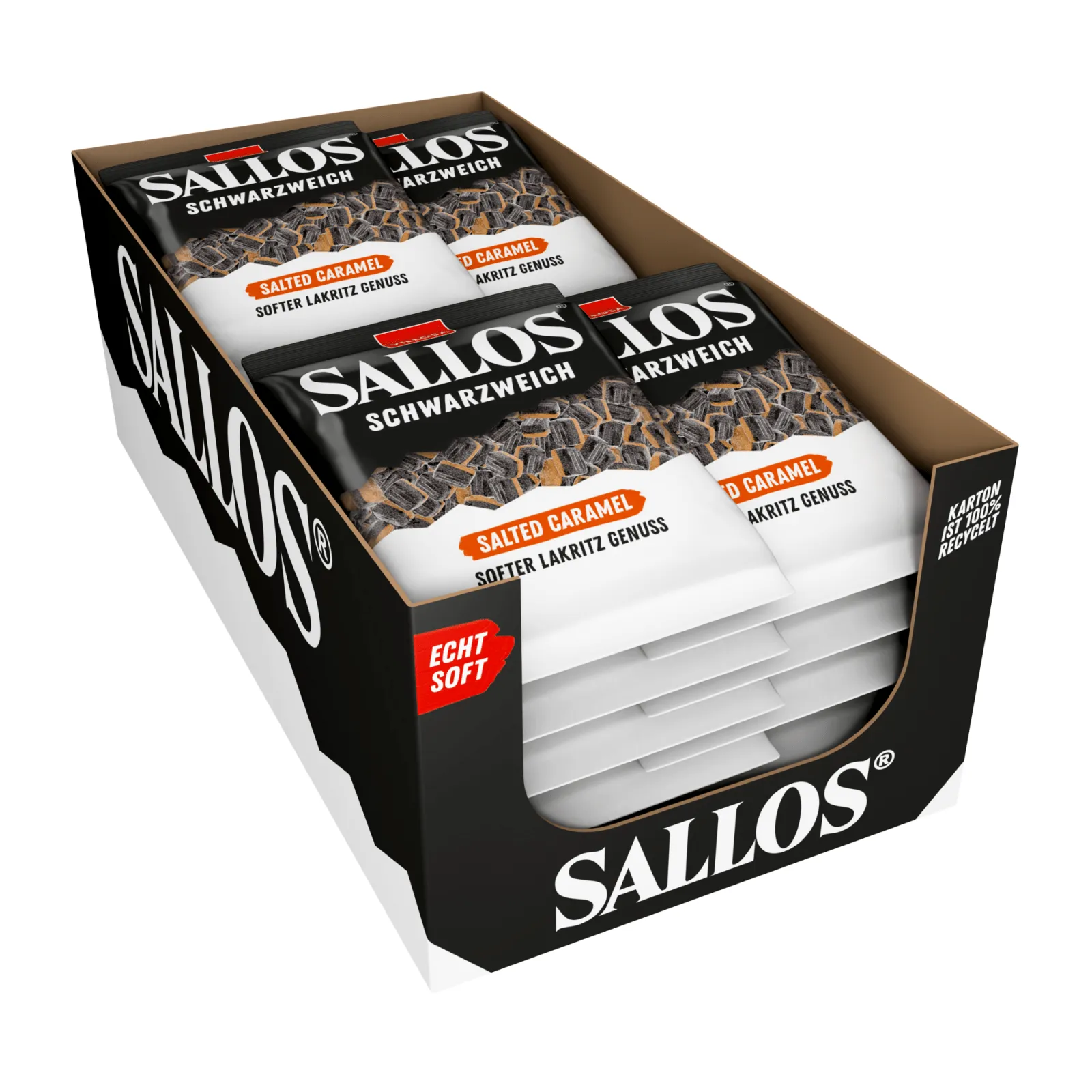 Sallos Zachte zoute drop met caramel grootverpakking bestellen bij ...
