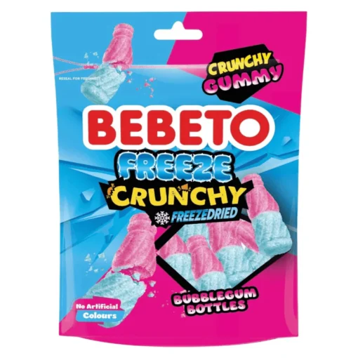 Bebeto Freeze Dried Bubblegum bottles online bestellen bij CandyXL.com